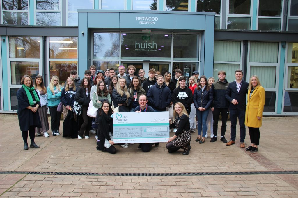 Huish Business students raise over £1,200 for Love Musgrove - Richard ...